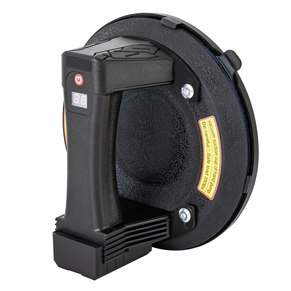 8" Electric vacuum Suction cup Heavy Duty Lifter for Granite Glass ...