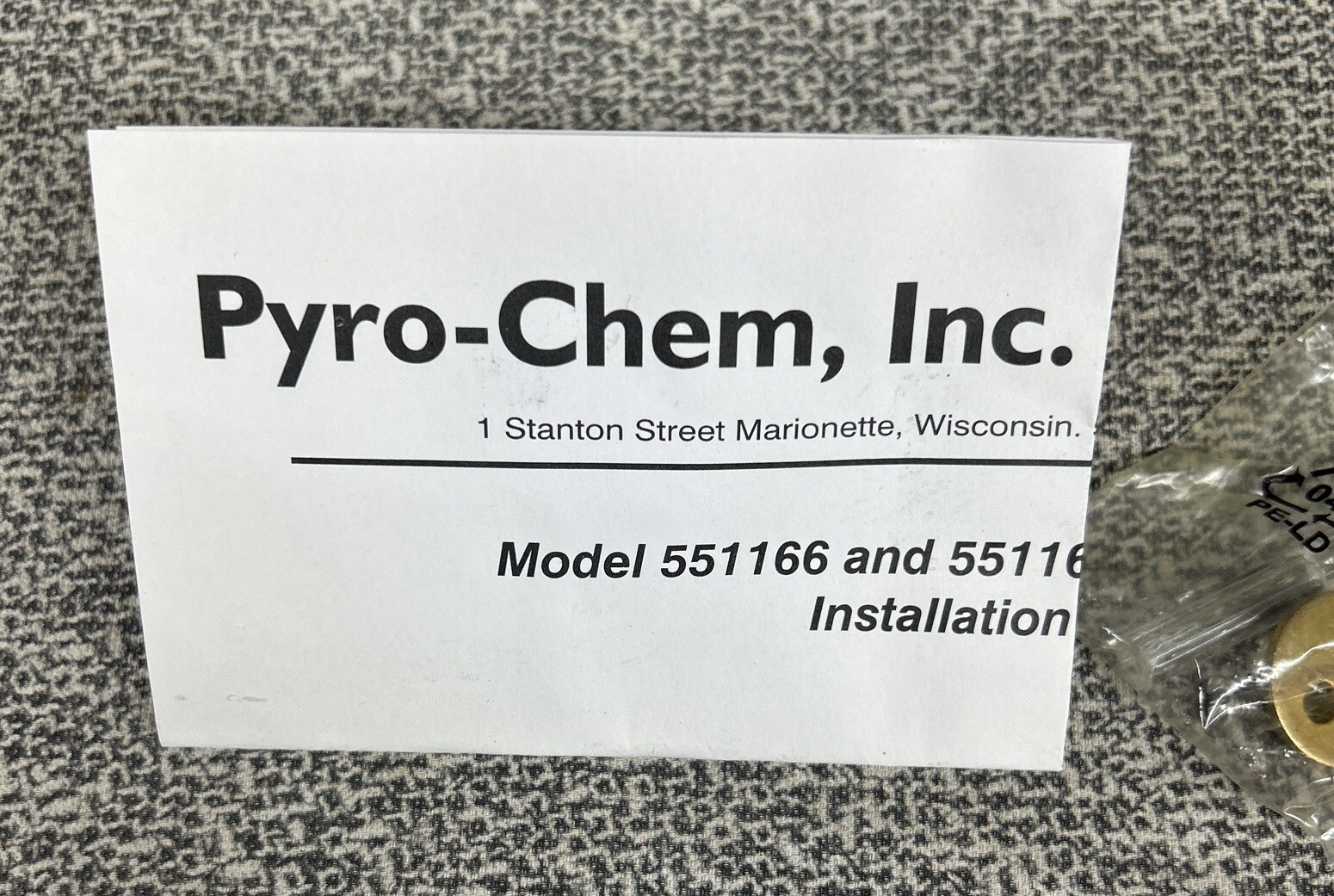 Pyro-Chem 551166 SPST Dual Action Pull Station | eBay