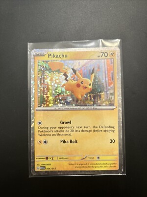 Pokémon TCG Pikachu McDonald's Promos 2023 006/015 Regular Promo Promo ...