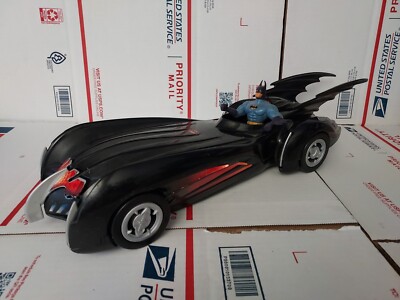 Batman & Robin Movie DC Comics Kenner 1997 BATMOBILE W/FIGURE! T3#152 ...