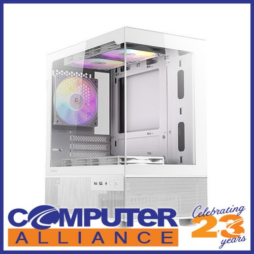 Antec MicroATX CX200M Fixed Mode RGB Elite White Case | eBay