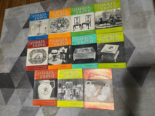 Lot of 15 Vintage 1966 -1969 THE ANTIQUE'S JOURNAL Magazines | eBay