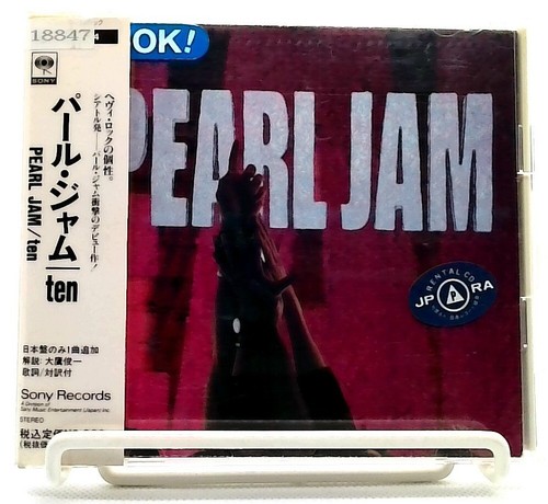 Ten [CD with OBI] Pearl Jam / JAPAN[Bonus track] 4988009563428| eBay