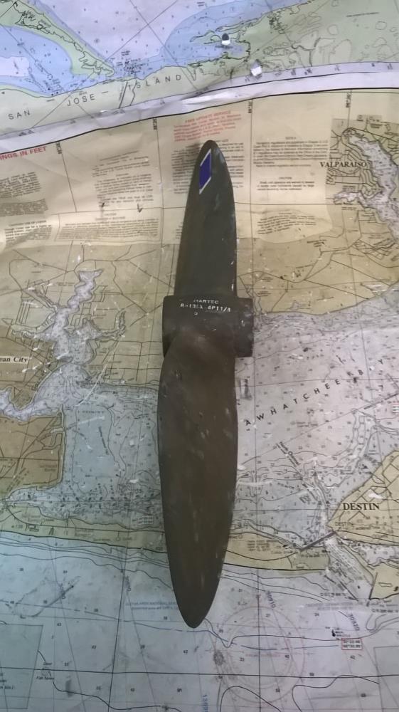 Boaters' Resale Shop of TX 2401 1722.02 MARTEC 2 BLADE 18RH16 PROP-1.25 ...