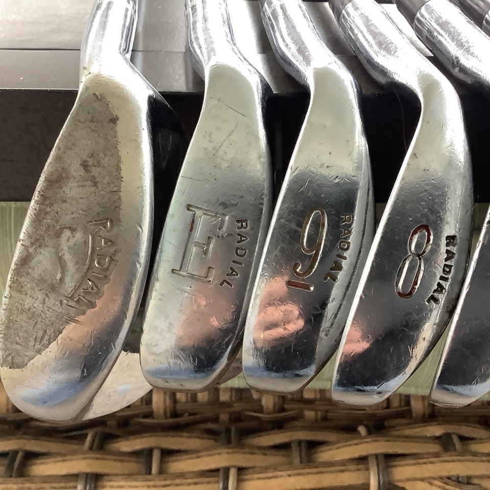 Ben Hogan Golf Radial Irons Set 3-9 +E(pw)+SW #3 Reg Steel Shaft RH | eBay