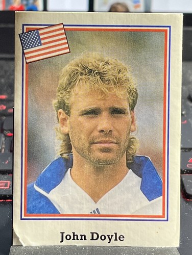 16 - JOHN DOYLE - USA - WORLD CUP USA 94 1994 EUROFLASH BROCA FOOTBALL ...
