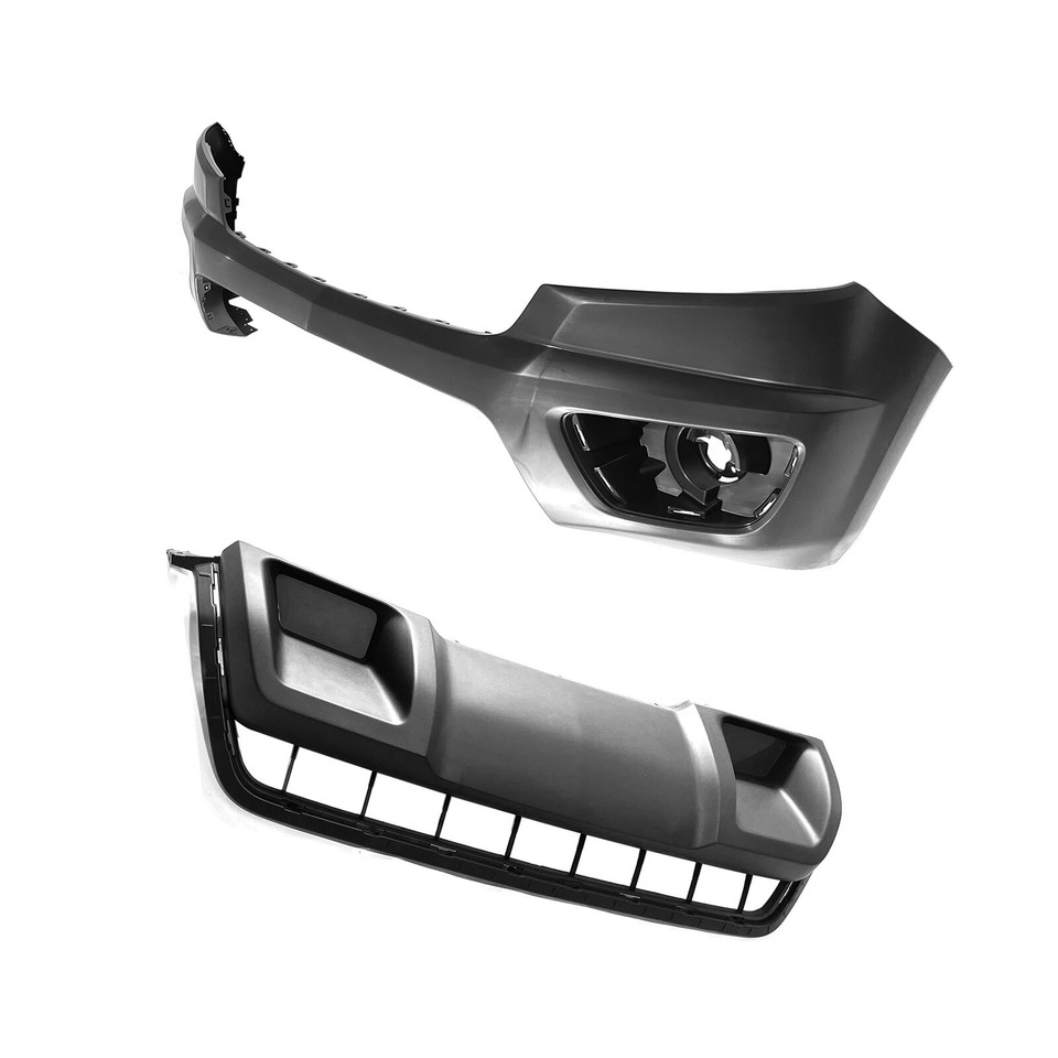 2015-2020 Chevy Colorado Front Upper Bumper Cover & Skid Plate | Black ...