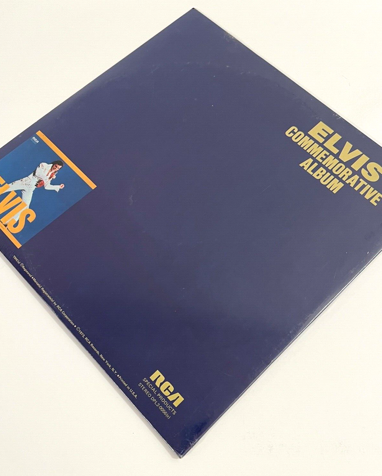 ELVIS PRESLEY ~ COMMEMORATIVE ALBUM ~SPECIAL GOLD VINYL EDITION ...