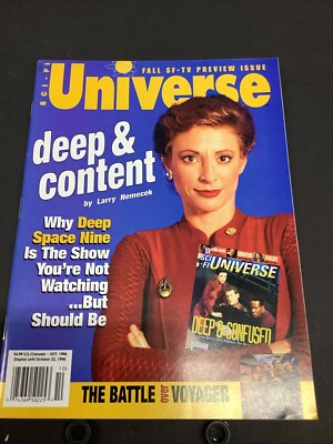 SCI-FI UNIVERSE MAGAZINE OCTOBER 1996 STAR TREK DEEP SPACE 9 NINE NANA ...