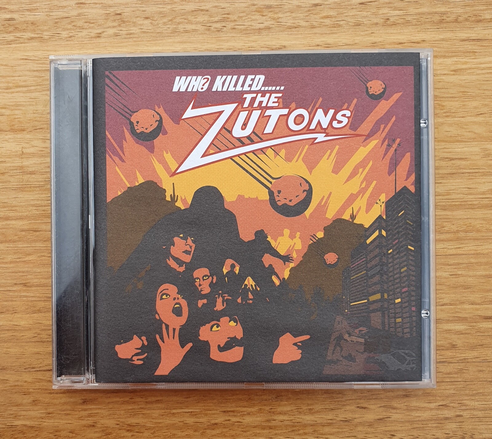 Zutons Who Killed The Zutons CD Europe Deltasonic 2004 13 Track Issue ...