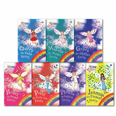 Rainbow Magic Series PARTY Fairies Set -7- Books home learning reading ...