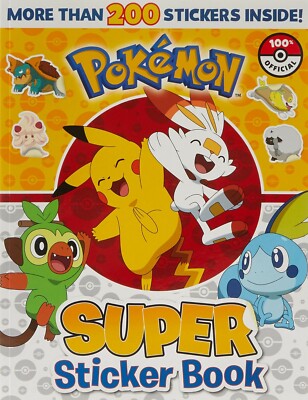 Pokemon: Super Sticker Book | eBay