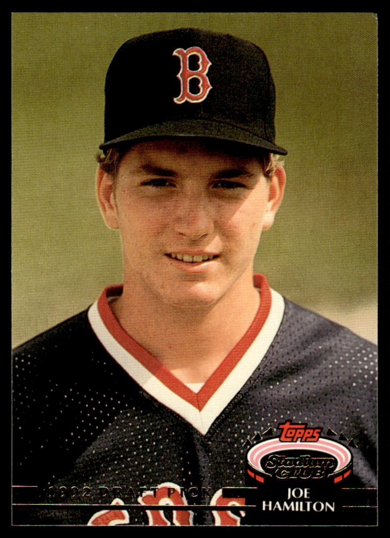1993 Topps Stadium Club Murphy Draft Pick #49 Joe Hamilton Rookie ...