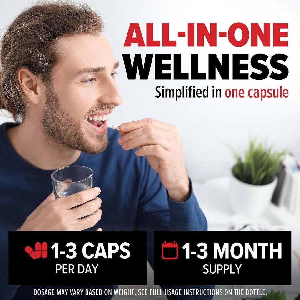 10X Health Optimize Methylated Multivitamin 90 Caps 34 In 1 ...