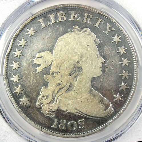 1803 Draped Bust Silver Dollar $1 Coin - Certified PCGS Good Detail ...
