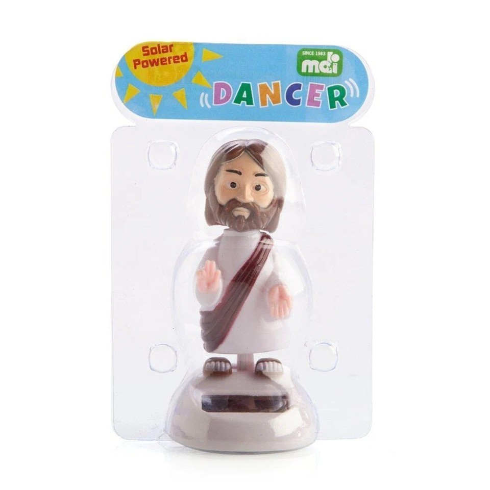 DANCING JESUS - Solar Powered - Brand NEW - FREE 'N' FAST Post Oz wide ...