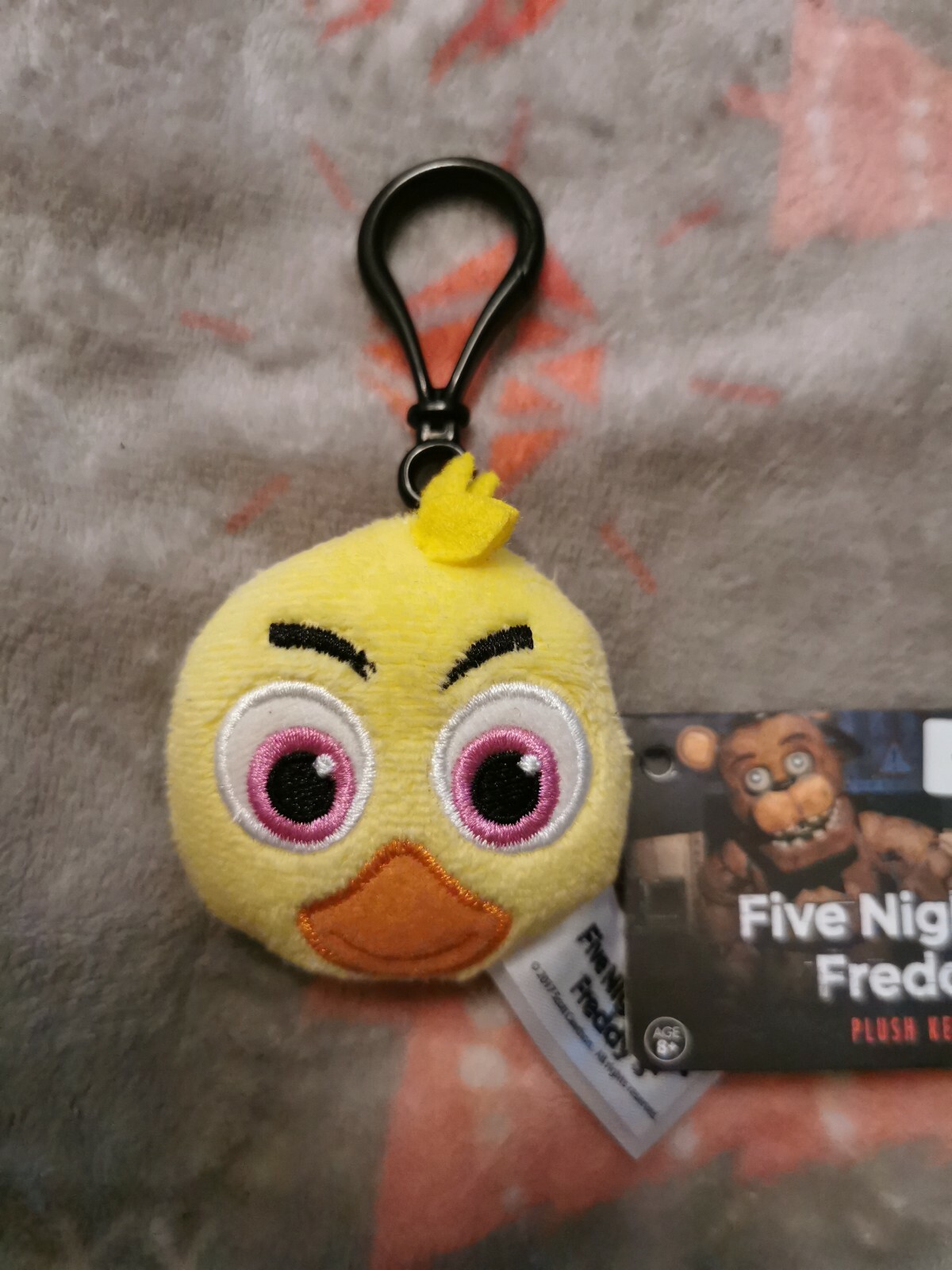 FNAF Five Nights At Freddy's FUNKO Chica Plush Keyring Keychain | eBay UK