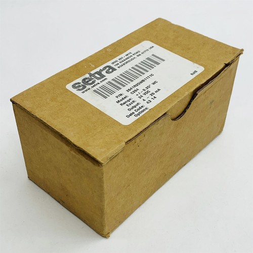 Setra 264 Very Low Diff +/-0.25 WC 4-20mA Pressure Transducer ...