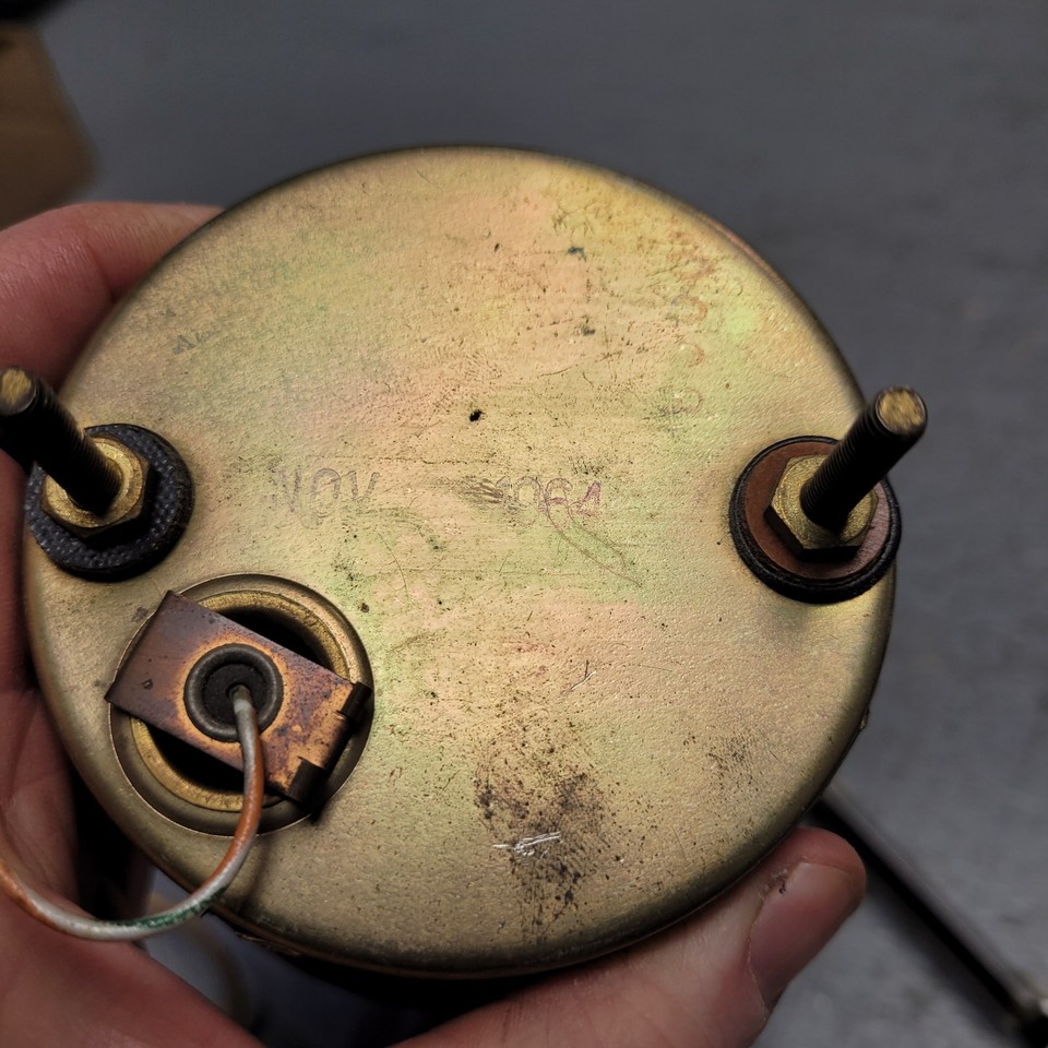 Rotunda Faria 5,000 5K RPM Tachometer Thomas Faria Patent Pending Nov ...