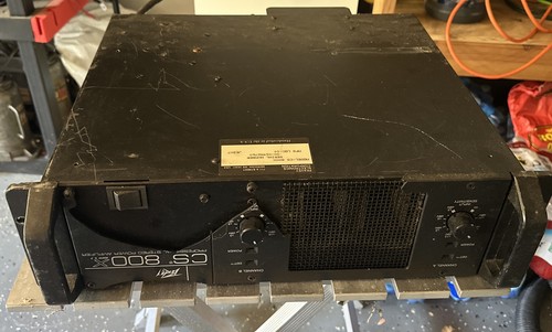 Peavey CS 800 X power amplifier (UNTESTED) | eBay
