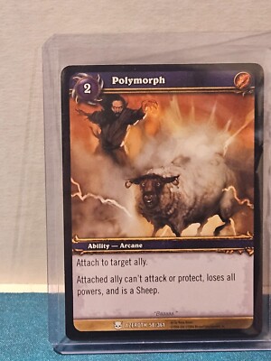 World of Warcraft TCG Polymorph - Heroes of Azeroth 58/361 | eBay