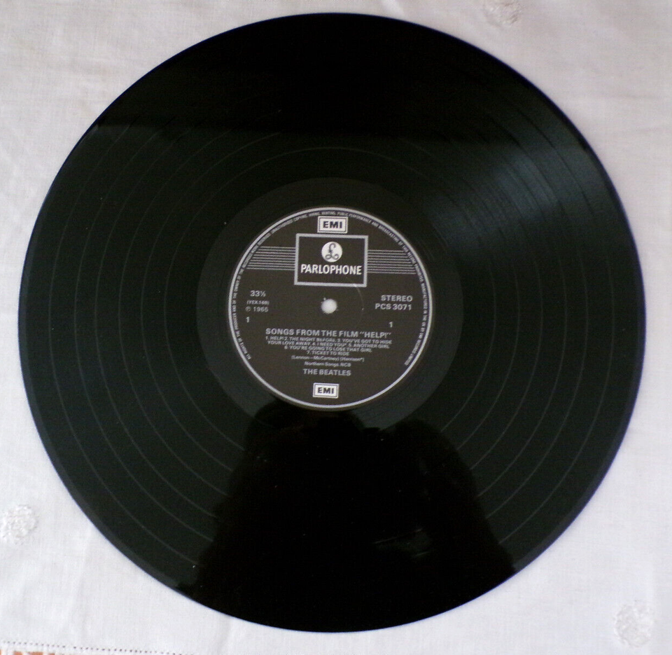 The Beatles Help! Vinyl LP 1965 Parlophone Stereo EMI -PCS 3071 | eBay