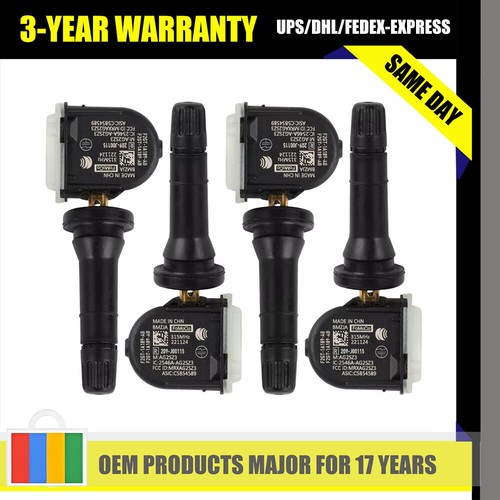 4X OEM Tire Pressure Sensor F2GZ1A189AB For F150 Explorer Mustang ...