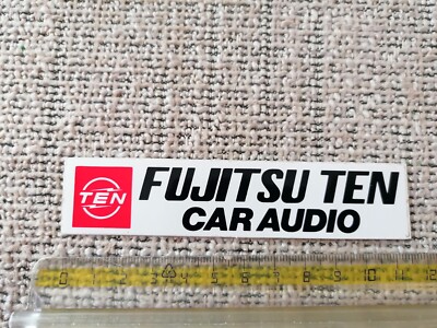 adesivo stickers autocollants Self-adhesives Adhesivos FUJITSU Ten Car ...