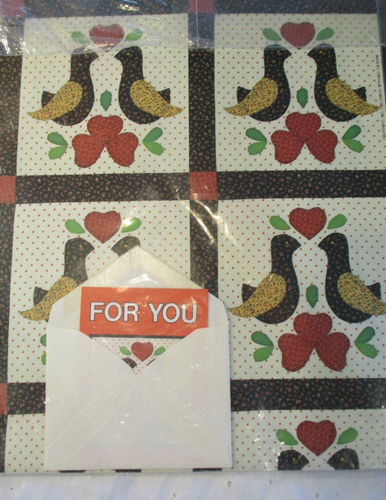 VINTAGE CURRENT BRAND Patchwork Quilts GIFT WRAP PAPER & CARDS 1 full ...