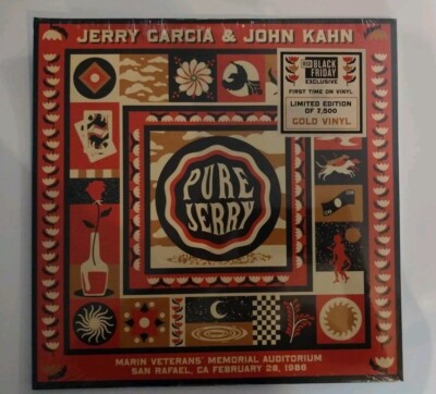 Pure Jerry Garcia & John Kahn RSD 2023 Marin 2/28/86 2 LP Gold Vinyl | eBay