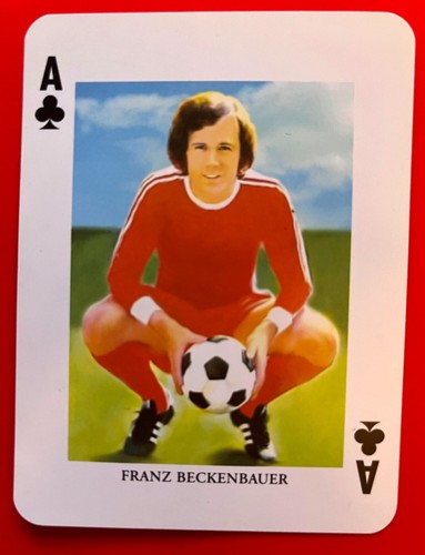 FOOTBALL STAR FRANZ BECKENBAUER RARE ROOKIE CARD BAYERN MUNICH ...