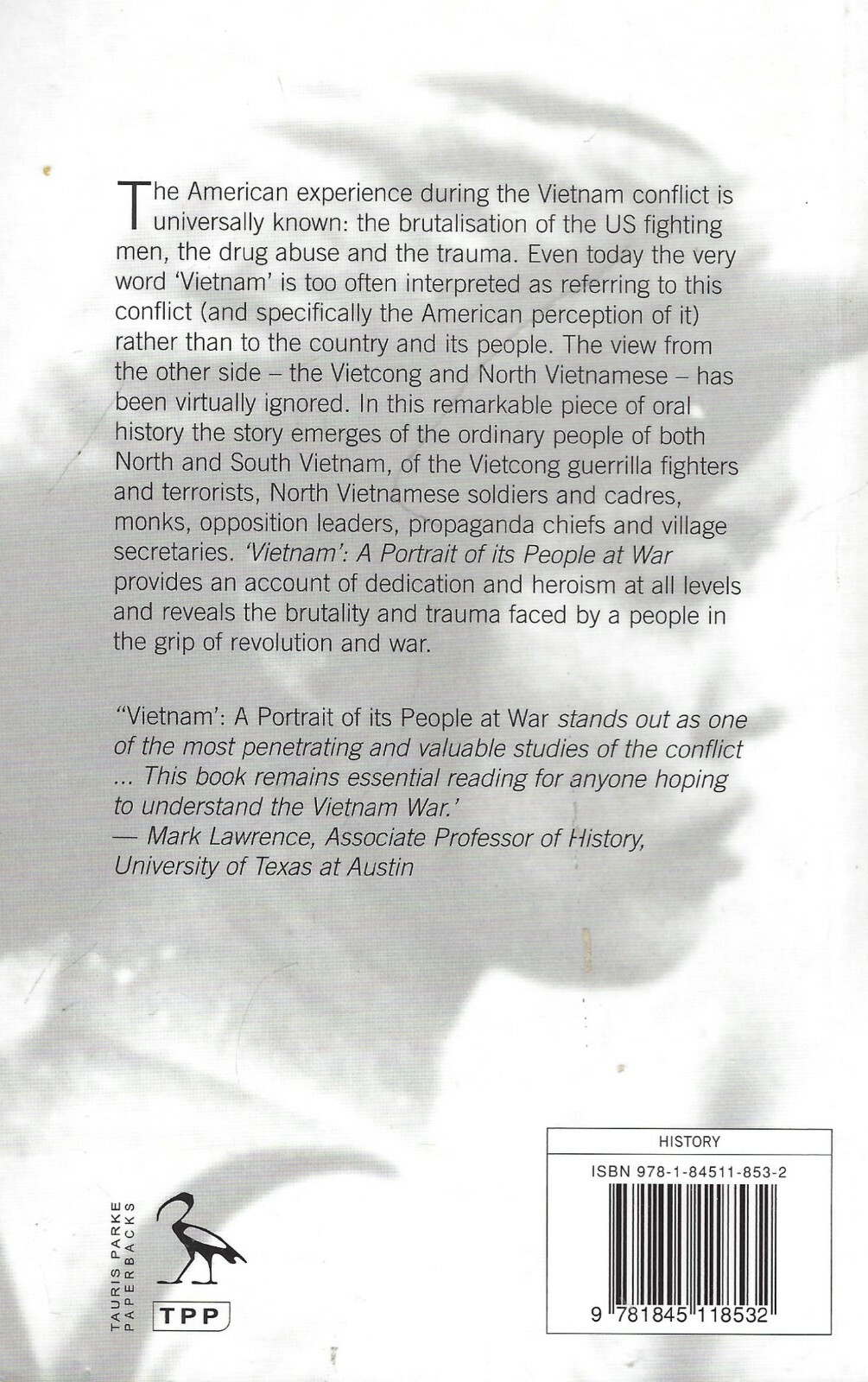 Vietnam : A Portrait of Its People at War by Doan Van Toai and David ...