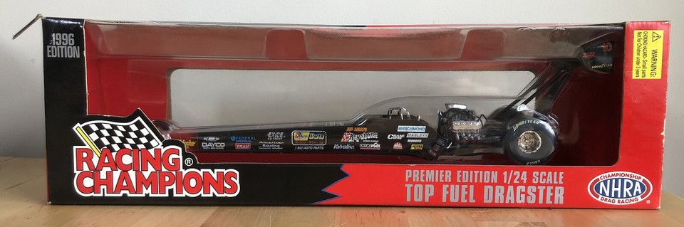 Racing Champions NHRA Drag Racing Car 1:24 Scale Top Fuel Dragster Die ...
