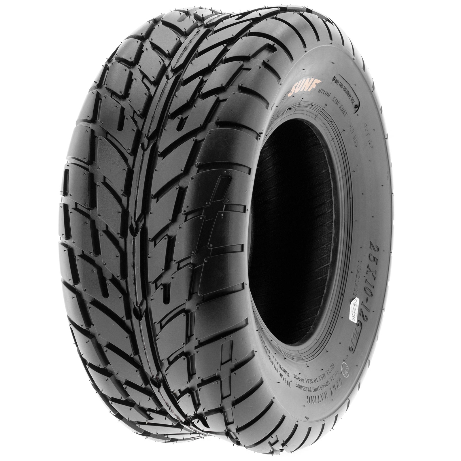 SunF 25x8-12 25x8x12 & 25x10-12 25x10x12 ATV UTV Tires 6 PR Off Road ...
