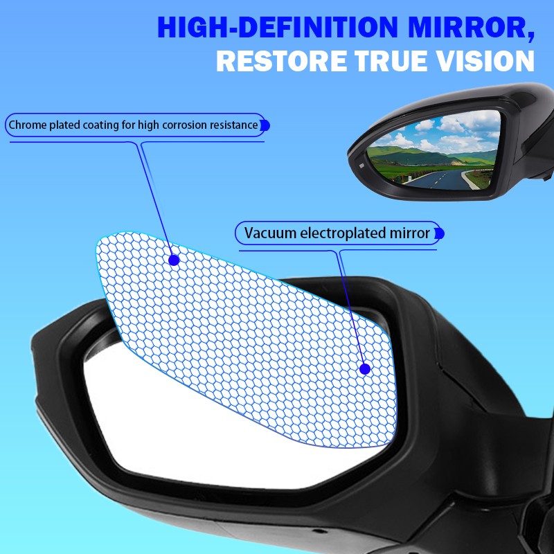Left Side Mirror w/ Blind Spot For Volkswagen VW GOLF GTI MK7 MK7.5 ...