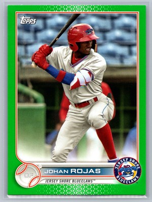 Johan Rojas 2022 Topps Pro Debut Green /99 #PD-65 | eBay