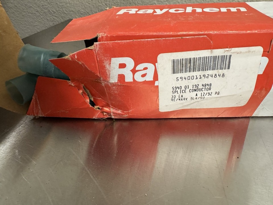 Raychem Solder Splice Conductors S/N 5940-01-192-4848 Lot Of 30 | eBay