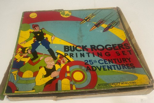 Vintage Buck Rogers Printing Set 1930s | eBay