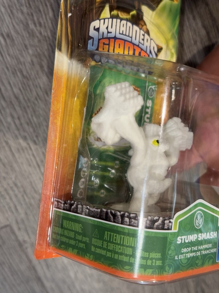 Skylanders Giants White Flocked Stump Smash Chase Variant RARE! | eBay
