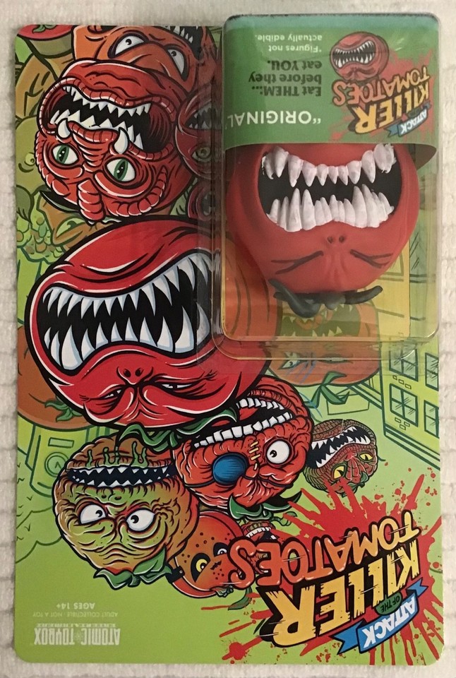 ATTACK OF THE KILLER TOMATOES ORIGINAL LIMITED SDCC EXCLUSIVE INACTION ...