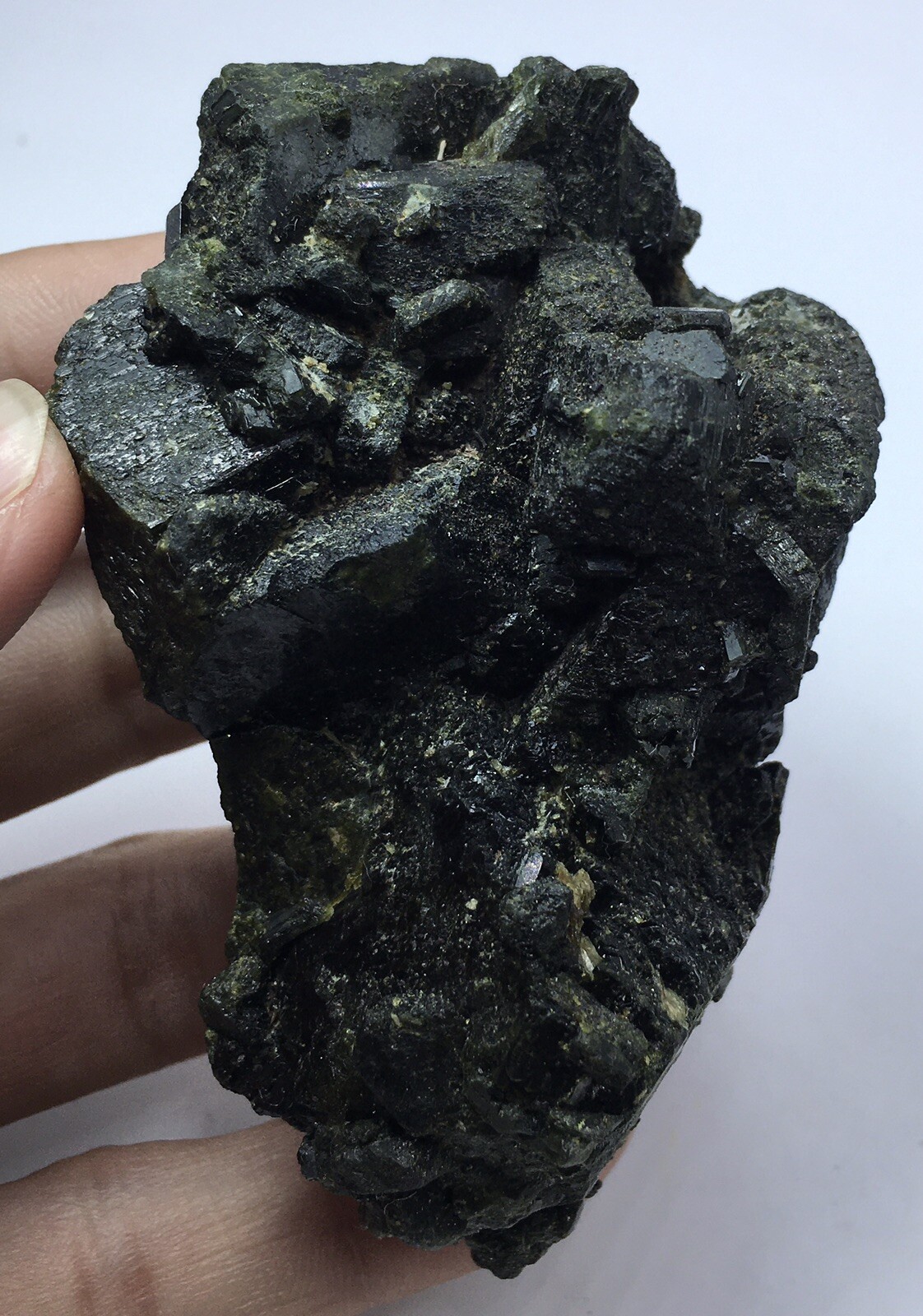 Magnetite Covered By Epidote Pseudomorph Crystal- Baluchistan Pakistan ...