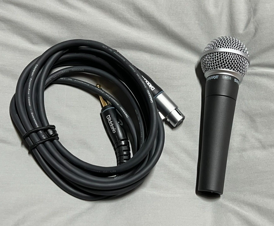 Shure SM58 Wired Dynamic Microphone - SM58-LCE 42406124928 | eBay