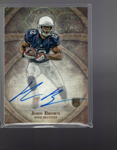 A8049- 2014 Topps Five Star Autographes # Fsajbro John Marron Auto - Nm ...