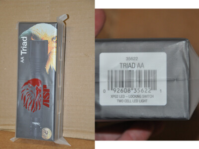 ASP TRIAD AA FLASHLIGHT - BLACK (35622) | eBay