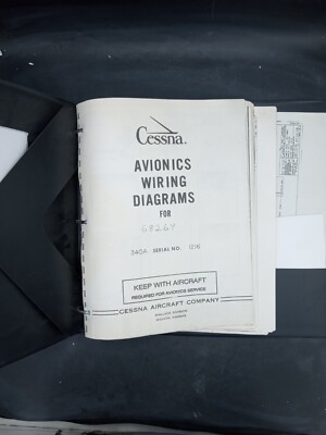 Cessna Avionics Wiring Diagrams for 68264 | eBay