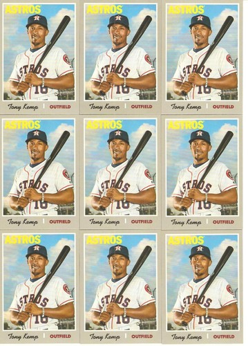 18 CARD TONY KEMP BASEBALL CARD LOT 401 | eBay