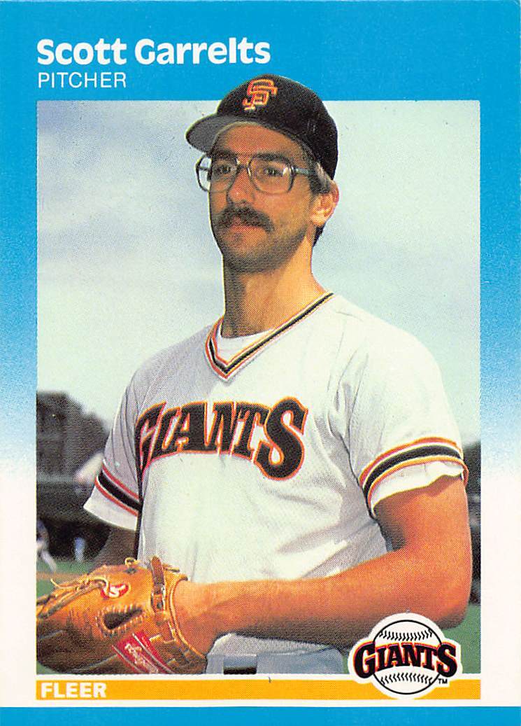 Scott Garrelts 1987 Fleer 273 San Francisco Giants BASEBALL Card | eBay