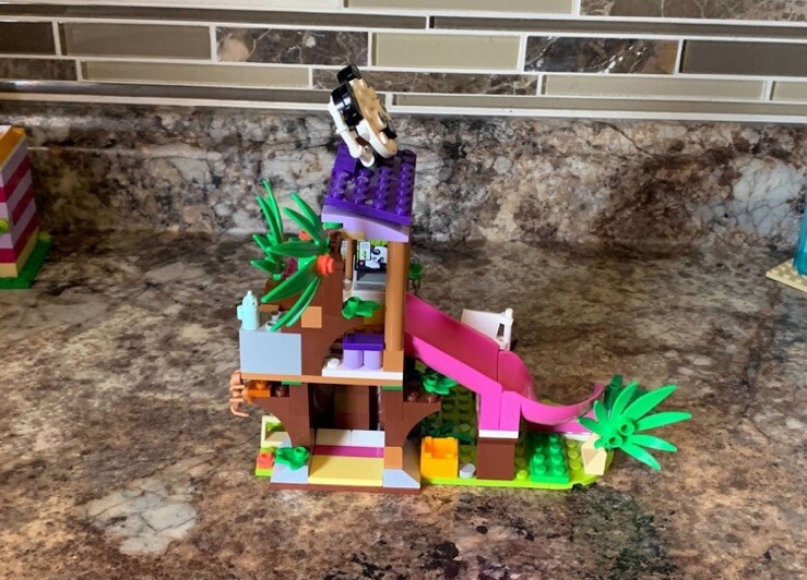 Lego Friends 41422 Panda Jungle Tree House Treehouse Complete 3 Bears ...