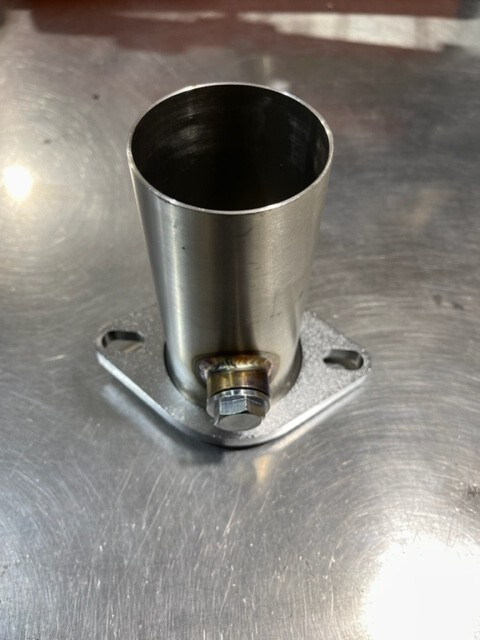 2.5 COLLECTOR FLANGE HEADER JDM ITR 2.5" EXHAUST CIVIC INTEGRA GASKET ...