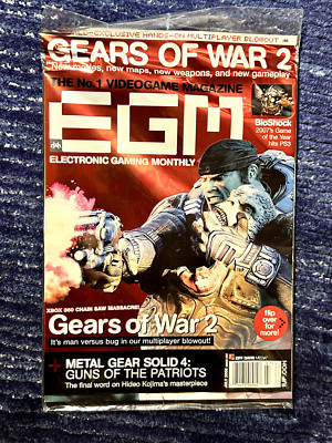 IN WRAPPER - Gears of war 2 EGM Magazine | eBay